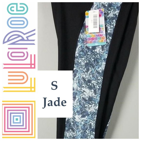 LuLaRoe | Pants & Jumpsuits | Jade Exercise Capri Leggings Baby Blue ...